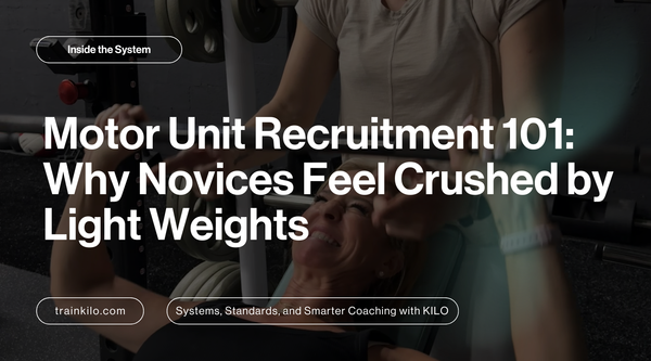 Motor Unit Recruitment in Beginners, How Neural Adaptation Drives Early ...