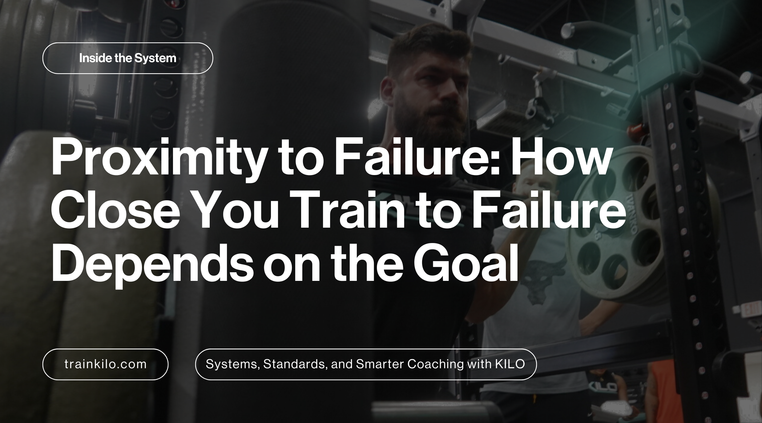 Proximity to Failure for Strength and Hypertrophy – KILO Strength Society