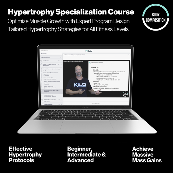 Hypertrophy Program Design Course – KILO Education – KILO Strength Society