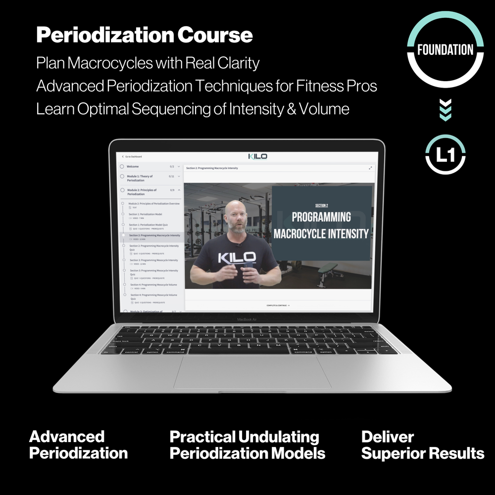 Online Periodization Course – KILO Education – KILO Strength Society