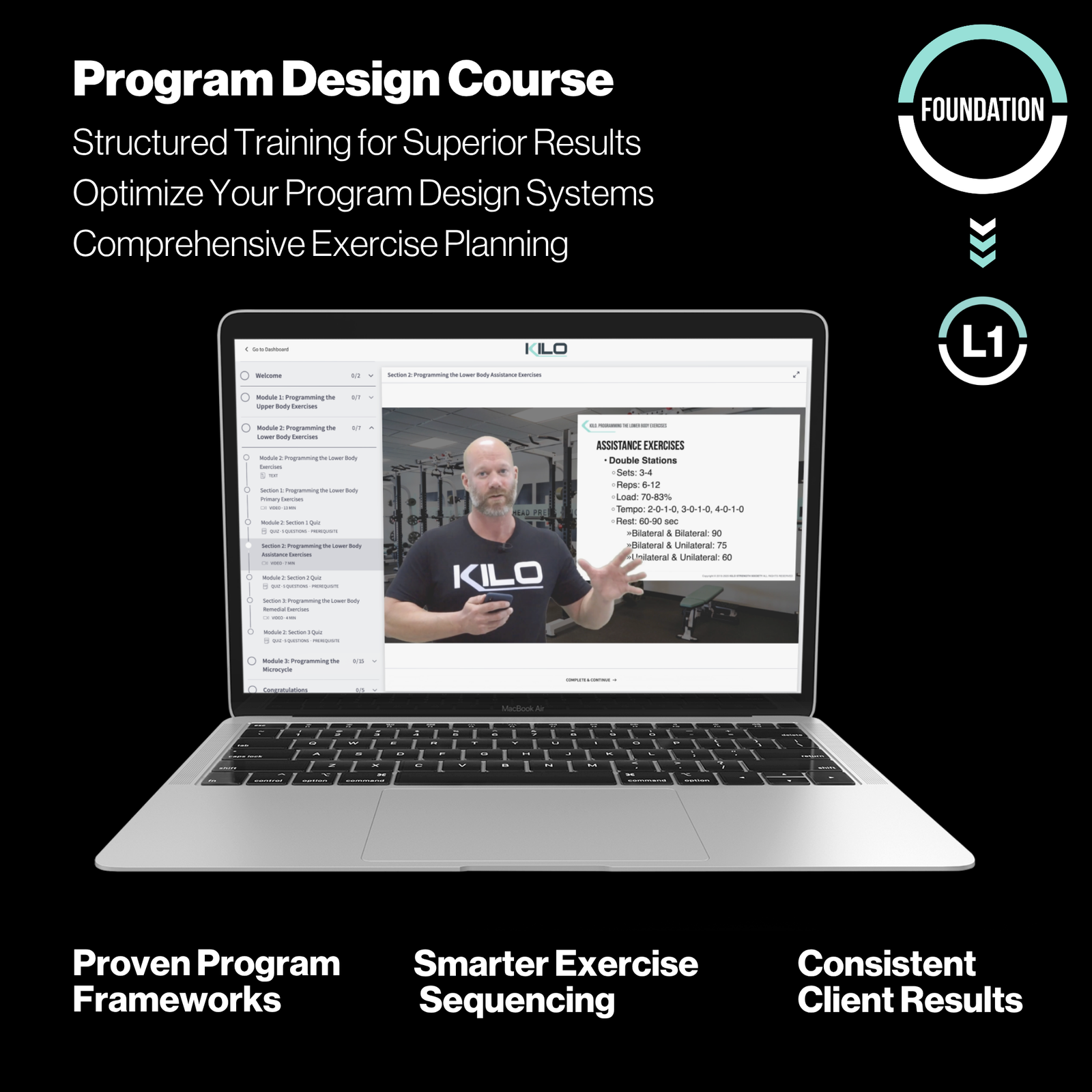 Online Program Design Course – KILO Education – KILO Strength Society